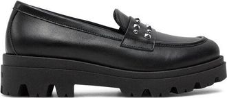 Twin-Set Slipper Mocassino 242GCJ024 Schwarz