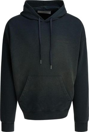 Golden Goose Homme, Sweatshirts et sweats &agrave; capuche, Noir, Taille: M Cotton Distressed Sweat &agrave; capuche