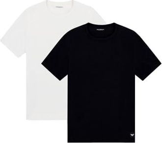 Emporio Armani Core Logoband 2-Pack T-Shirt, Noir, L Homme