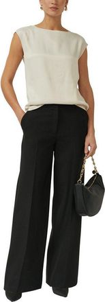 s.Oliver Black Label Rundhalsshirt mit Stretchanteil