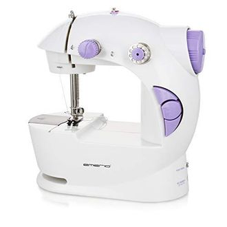 Emerio Freiarmnaehmaschine SEW-122275 Weiß, Flieder, Klein