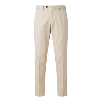 Pantaloni Torino Pantalon Chino Coupe Ajust&eacute;e - Homme - Pantalons - Beige - Taille: M
