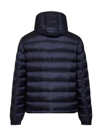 Moncler Mens Down Jacket Verith Blue Polyamide Padded &