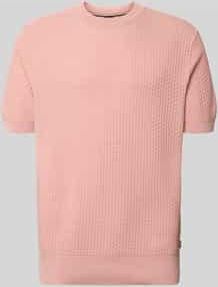 HUGO BOSS Regular Fit Strick-Shirt aus reiner Baumwolle Modell H-NILTON