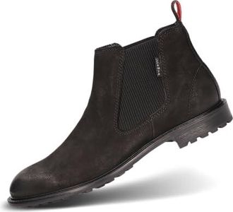 Bugatti Homme 311-a0a32 Bottes avec Doublure Froide, Noir, 43 EU