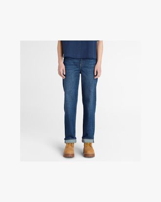 Timberland Gerade geschnittene Timberland Jeans in Blau, Damen, Blau, Gr&ouml;&szlig;e
