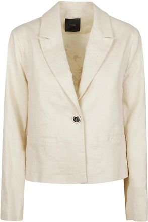 Pinko Pinko, Femme, Vestes, Beige, Taille: 38 FR Idony Jacket