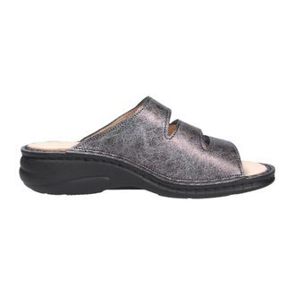 Finn Comfort Bequeme Ledersandale mit verstellbaren Riemen - - Shoes - Damen - Blau - 42 EU