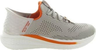 Skechers Homme, Sport, Beige, Taille: 44 EU Basket Squad Chaos Slip Ins