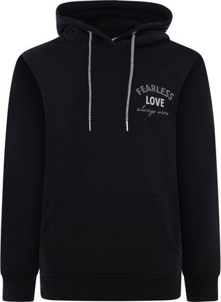 Zwillingsherz Hoodie Wings glamour&ouml;se Stickerei mit Fl&uuml;geln, Pailletten, gl&auml;nzende Kordel