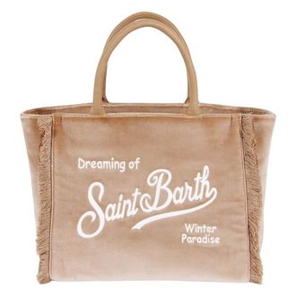 MC2 Saint Barth Femme, Sacs, Brun, Taille: ONE Size Colette Velvet Bag