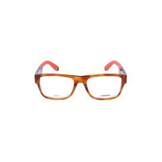 Carrera Homme, Accessoires, Brun, Taille: ONE Size Carrera Rectangular Acetate Eyeglasses Frames