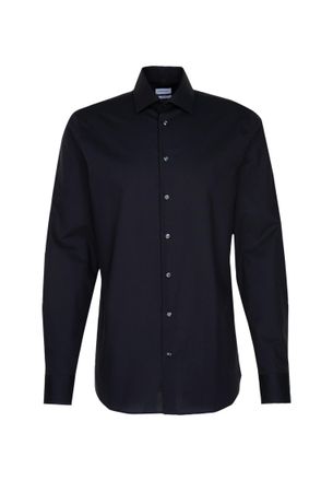 Seidensticker Herren Business-Hemd - Shaped Fit - B&uuml;gelfrei - Kent-Kragen - Extra langer Arm - 100% Baumwolle