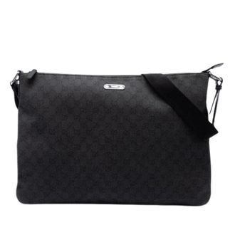 Gucci Pre-owned Sac bandouli&egrave;re en jean - Femme - Pre-owned - Noir - Taille: ONE Size