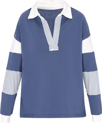 Usha Sweatshirt Frauen Blau