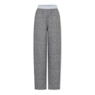 Paco Rabanne Gerade geschnittene Anzughose - - Trousers - Damen - Grau - XS