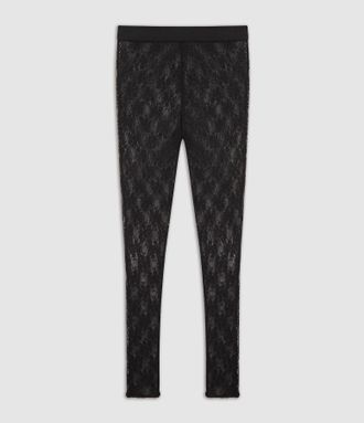 Jeanne Vouland Legging Oxel Dentelle Noir