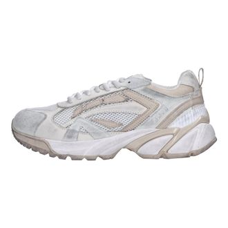 Msgm Sneakers aus Leder und Stoff - - Shoes - Damen - Wei&szlig; - 38 EU