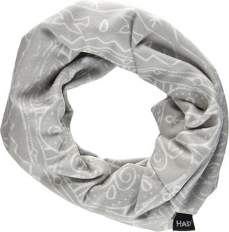 H.A.D. Had Unisex Printed R&ouml;hrenschal, Babylon Light Grey, One Size