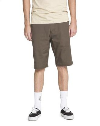 Volcom Vmonty Stretch 22 Shorts, Gris, 33W Homme