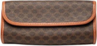 Celine Pre-owned Pochette en toile - Femme - Pre-owned - Brun - Taille: ONE Size