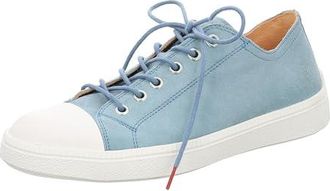 Think Damen TURNA chromfrei gegerbte nachhaltige Halbschuhe, Frozen/Kombi 8020