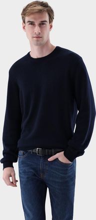 van Laack Rundhalspullover aus Kaschmir