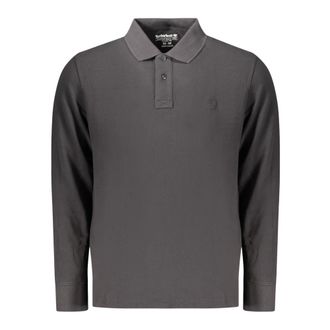 Timberland Langarm-Poloshirt - - Tops - Herren - Grau - S