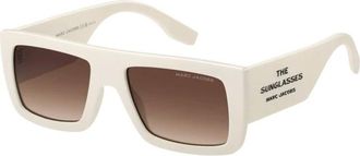 Marc Jacobs Femme, Accessoires, Blanc, Taille: ONE Size 775/S Logo Lunettes de soleil