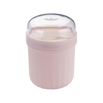 Fackelmann x Pamela Reif Lunchpot - 500 ml inklusive L&ouml;ffel, F&uuml;r Suppen, Eint&ouml;pfe und Joghurt, Auslaufsicher und Mikrowellengeeignet, Sp&uuml;lmaschinengeeignet