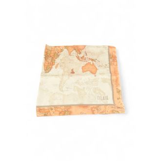 Alviero Martini 1A Classe Femme, Accessoires, Beige, Taille: ONE Size Foulard en Soie