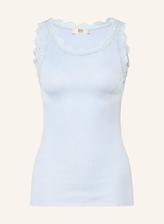 Rosemunde Top Rmwbalta Mit Spitze blau