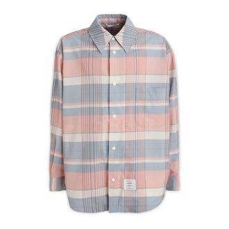 Thom Browne Kariertes Langarmhemd - - Shirts - Herren - Mehrfarbig - XL
