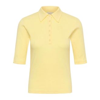 Gestuz Gzdrew Polo Top - Femme - Tops - Jaune - Taille: 34 FR