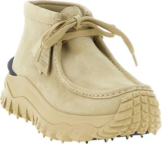Moncler TrailGrip Wallabee Ankle Boot - Beige