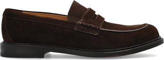 Brioni Mocassins en daim - Homme - Chaussures - Brun - Taille: 41 EU