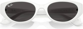 Ray-Ban unisex, Accessoires, Blanc, Taille: 55 MM Aviator Lunettes de soleil