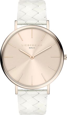 Liebeskind Liebeskind Berlin Uhren - Echtleder Glamour Ros&eacute; - f&uuml;r Damen