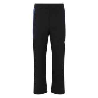 Moncler Fleece Cotton Pants - - Trousers - Herren - Schwarzk - M