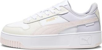 Puma Carina Street Basket Femme, White Frosty Pink Alpine Snow, 42.5 EU