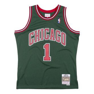 Mitchell & Ness Maillot Swingman Chicago Bulls Derrick Rose - Homme - Sport - Vert - Taille: M