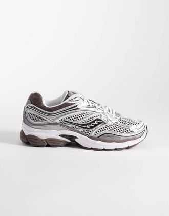 Saucony Progrid Omni 9 - Baskets - Blanc et marron-Brown