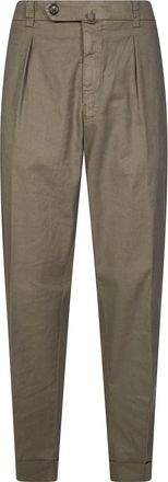 Berwick 1707 Homme, Pantalons, Beige, Taille: L Pantalone Lavato Over Fit