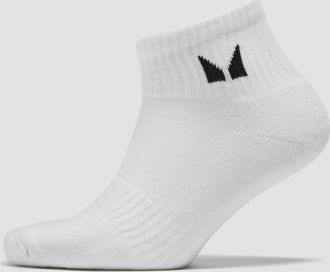MyProtein Unisex Ankle Socks (1 Pack) - White - UK 6-8