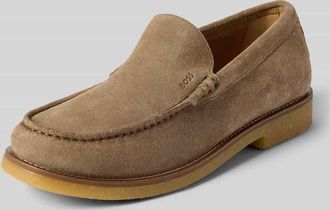 HUGO BOSS Loafer aus echtem Rindsleder Modell Kope_Mocc_sdd
