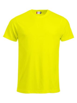 Clique Klassisches Herren-T-Shirt, Gelb (Visibility Yellow), XL