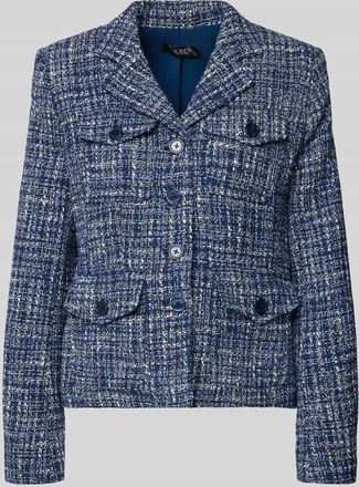 Lauren Ralph Lauren Regular Fit Kurzblazer aus Baumwoll-Mix