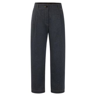 Marc Cain Damen, Hosen, Blau, XSGr&ouml;&szlig;e