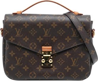 Louis Vuitton Hobo Bags - Monogram Pochette Metis - Gr. unisize - in Braun - f&uuml;r Damen