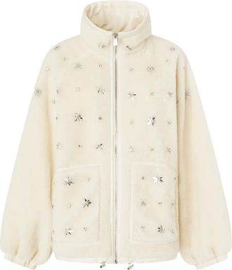 Pinko veste Graciana à ornements - Blanc